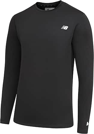 New Balance Men's 3.0 Elevate Compression Thermal Crewneck Long Sleeve ...
