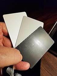 Amazon.com : DGK Color Tools Optek Premium Reference White Balance Card Set- 3 Card Set- 3 Card ...
