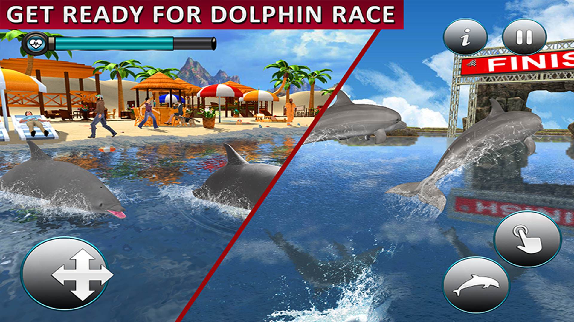 Dolphin Transport Passenger Beach Taxi Simulator - App on Amazon Appstore