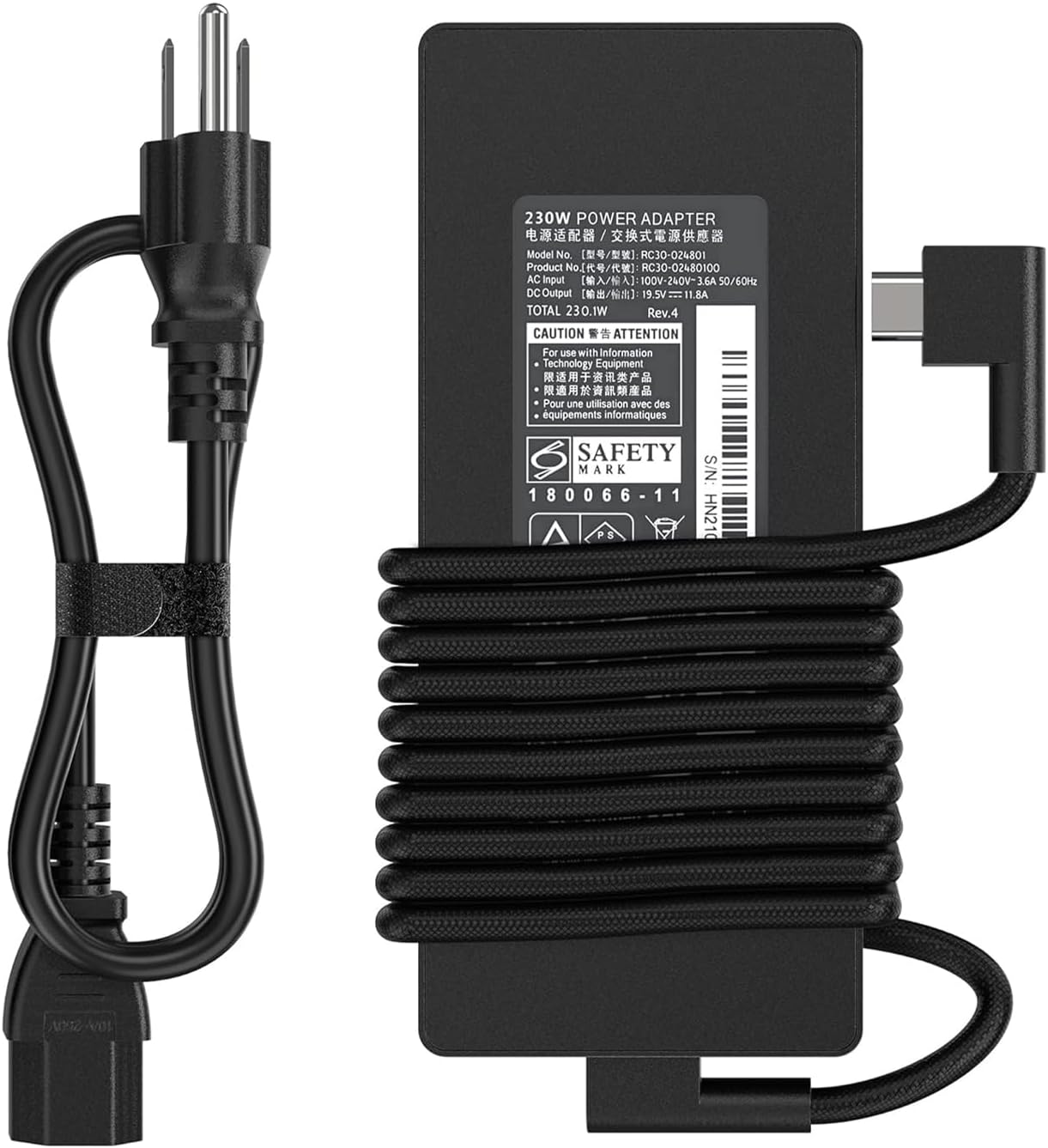 Amazon.com: 230W Laptop Charger for Razer Blade 14 15 17 Razer Blade ...