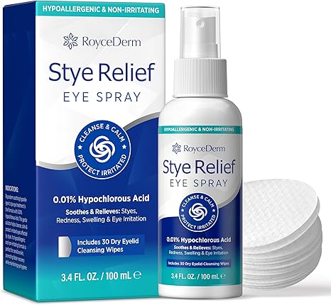 Amazon.com: Stye Eye Treatment Relief Spray - Hypochlorous Acid Mist ...