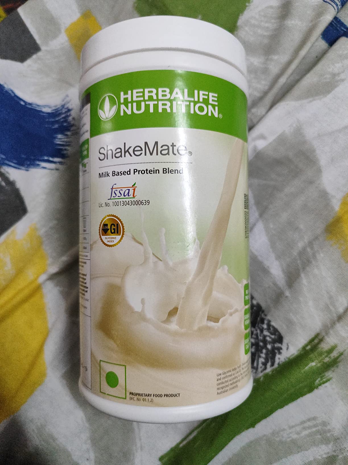HERBALIFE Shakemate Milk based protein blend powder-500g-2 Pack Plant ...