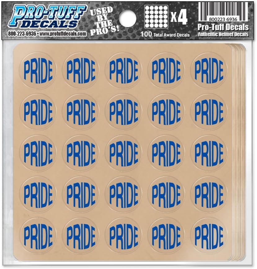 Amazon.com: Pro-Tuff Decals Pride Award Decals 20 mil Professional ...