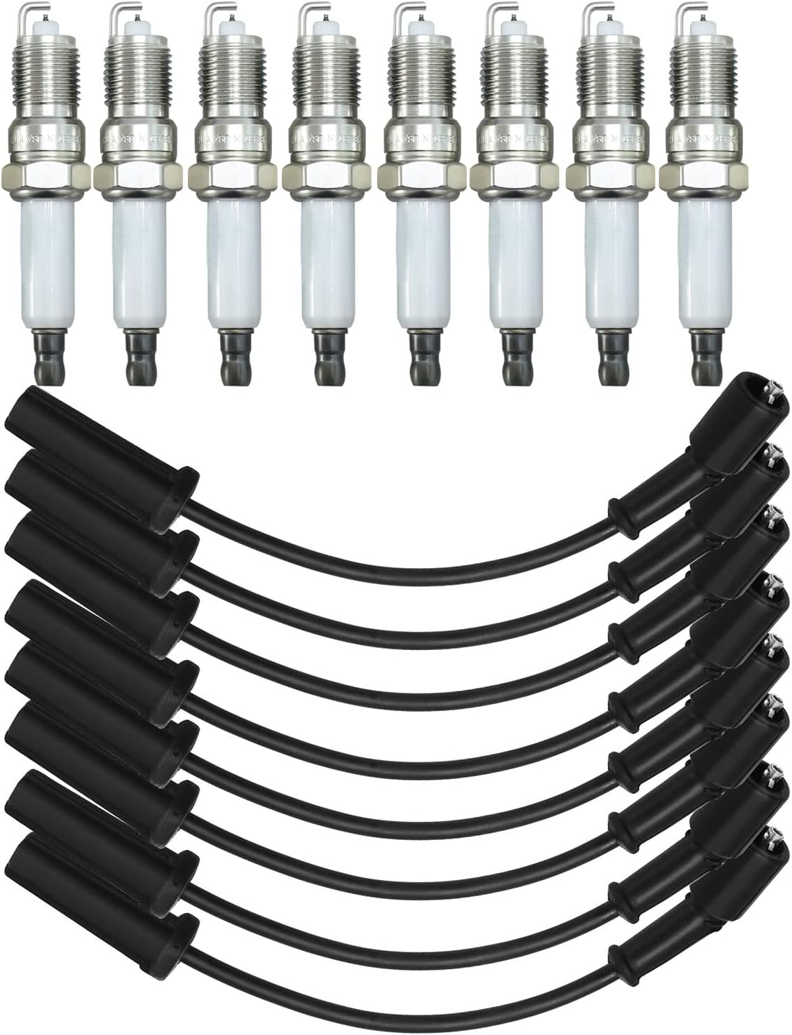 Amazon.com: Wilaly 8 Pcs Spark Plug 41-962 & 9748HH Spark Plugs Set ...
