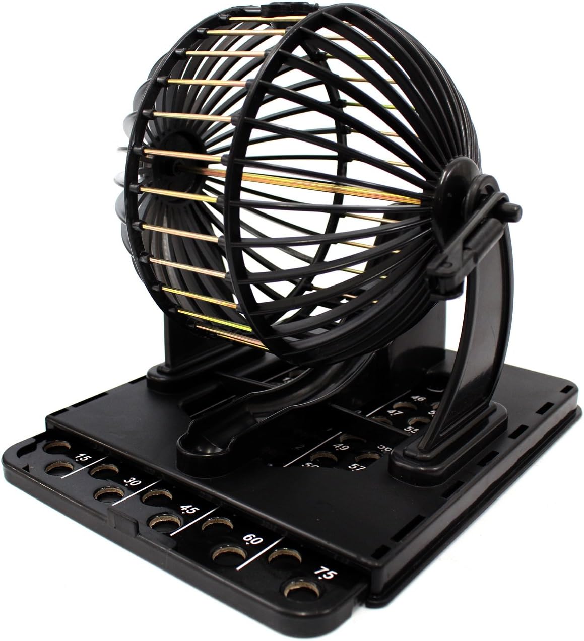Spin Master Games, Cardinal Classics, Deluxe Metal Bingo Game Cage with ...