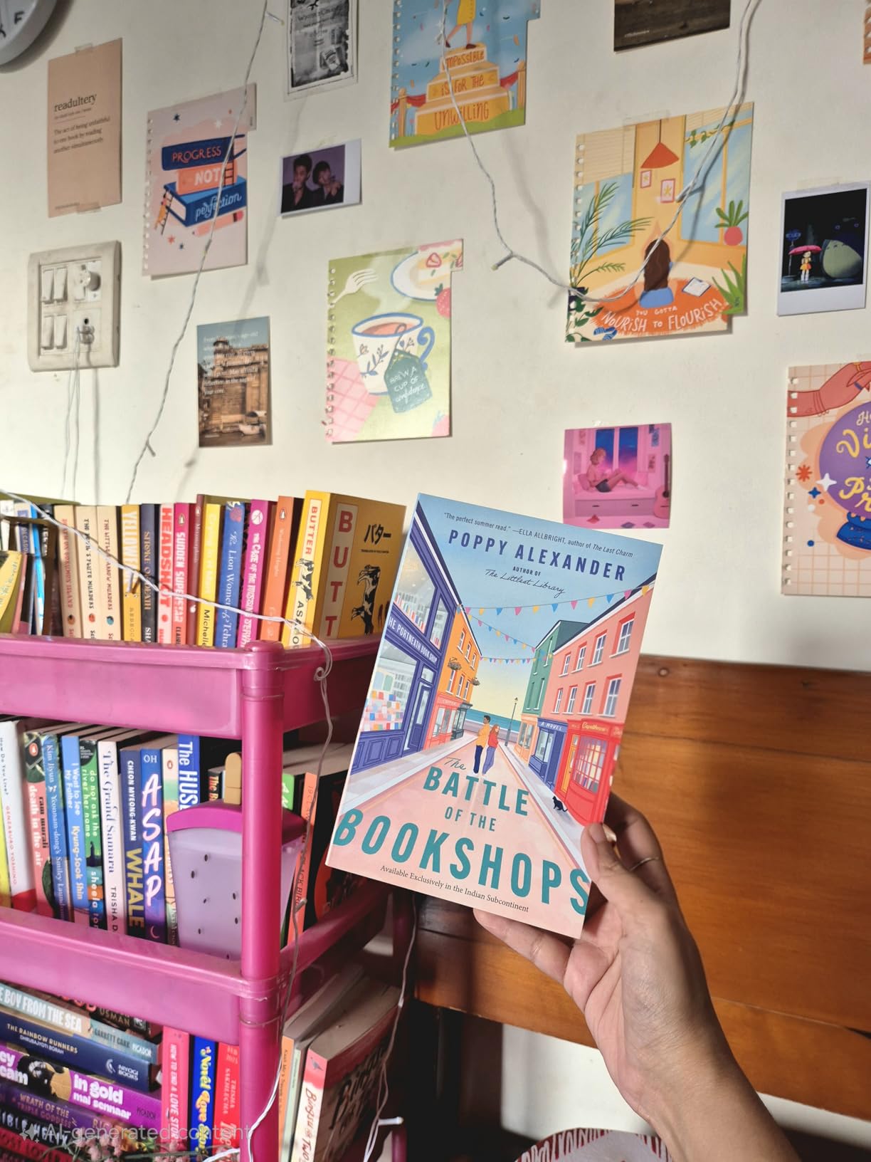 The Battle of the Bookshops: A Novel : Poppy Alexander: Amazon.in: Books