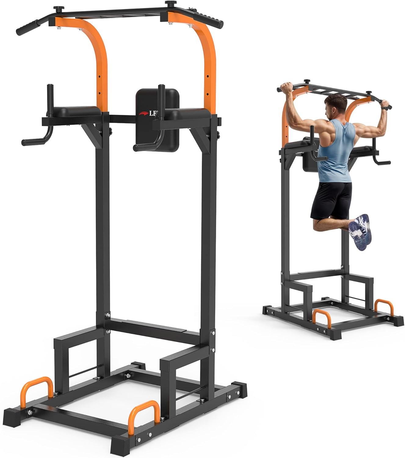 leikefitness Multifunction Power Tower Exercise Equipment,Pull Up Dip ...