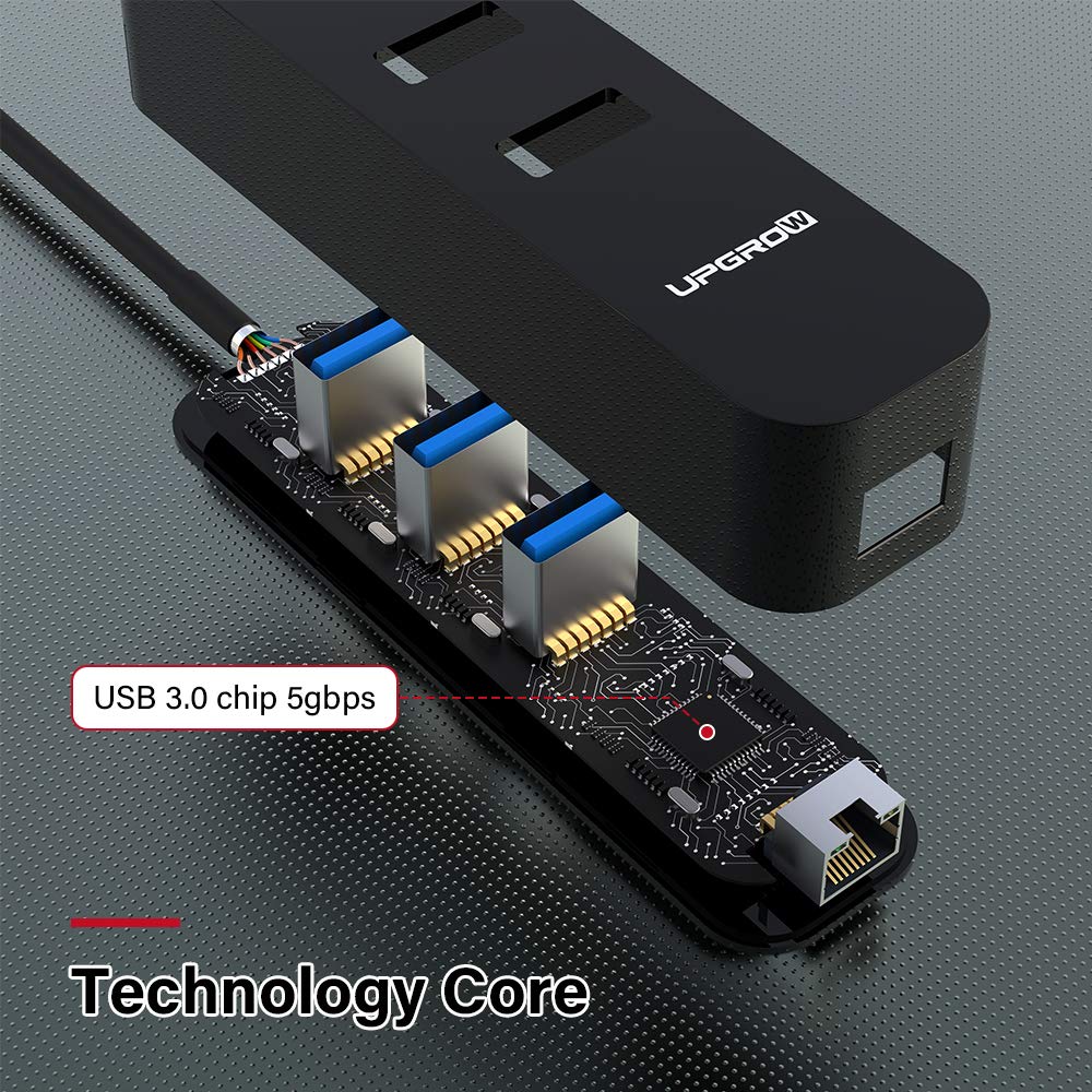 Snapklik.com : Upgrow 4-Port USB 3.0 HUB