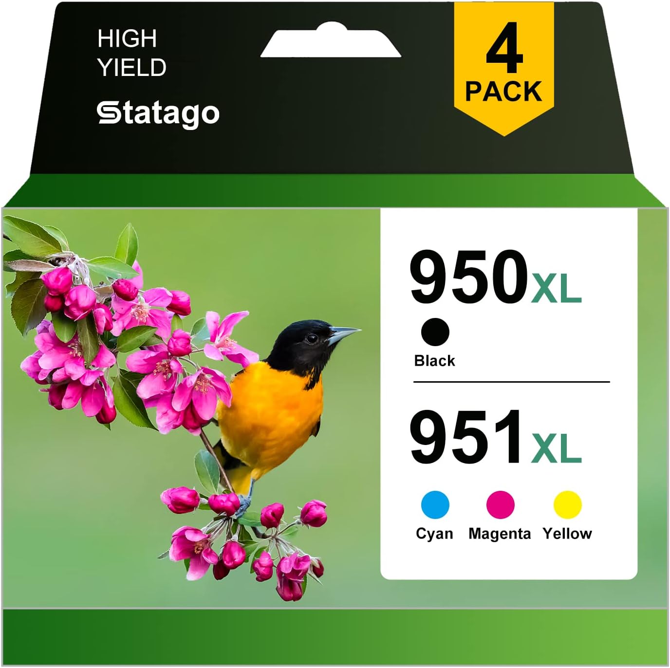 Amazon.com: Statago 950XL 951XL Combo Replacement for HP 950 XL 951 XL ...