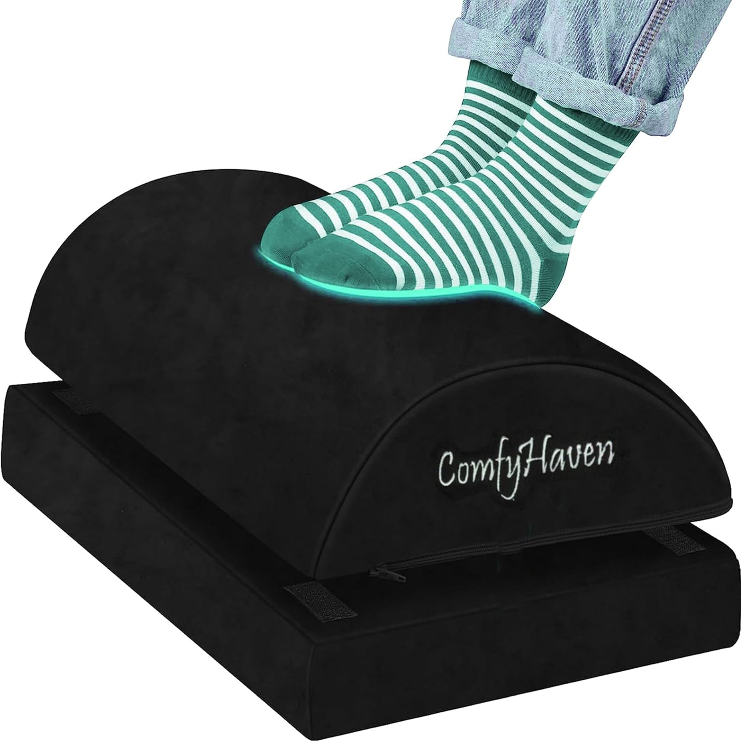 ComfyHaven Premium Adjustable Ergonomic Under Desk Foot Rest Ideal for ...