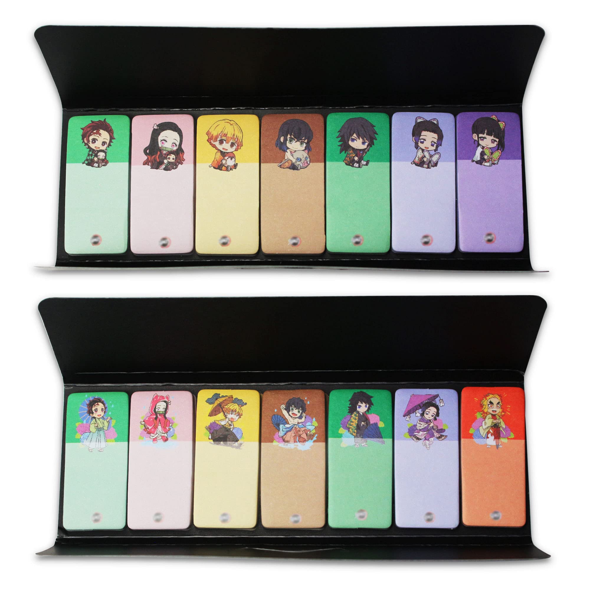 Jinxy Demon Slayer Colored Sticky Notes Anime Cute Stick Notes ...