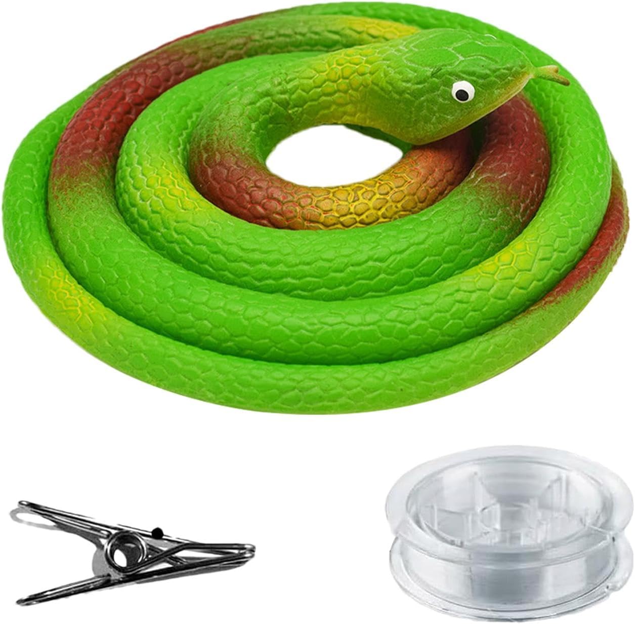 Amazon.co.jp: Generic Snake Prank with String Clip, Golf Snake Prank ...