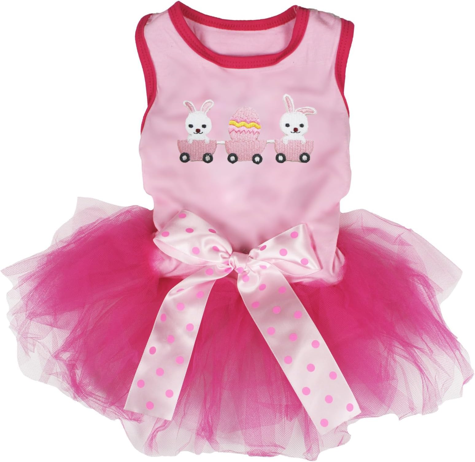 Amazon.com : Vehomy 2Pcs Easter Day Dog Dresses Bunny Carrot Easter Egg ...