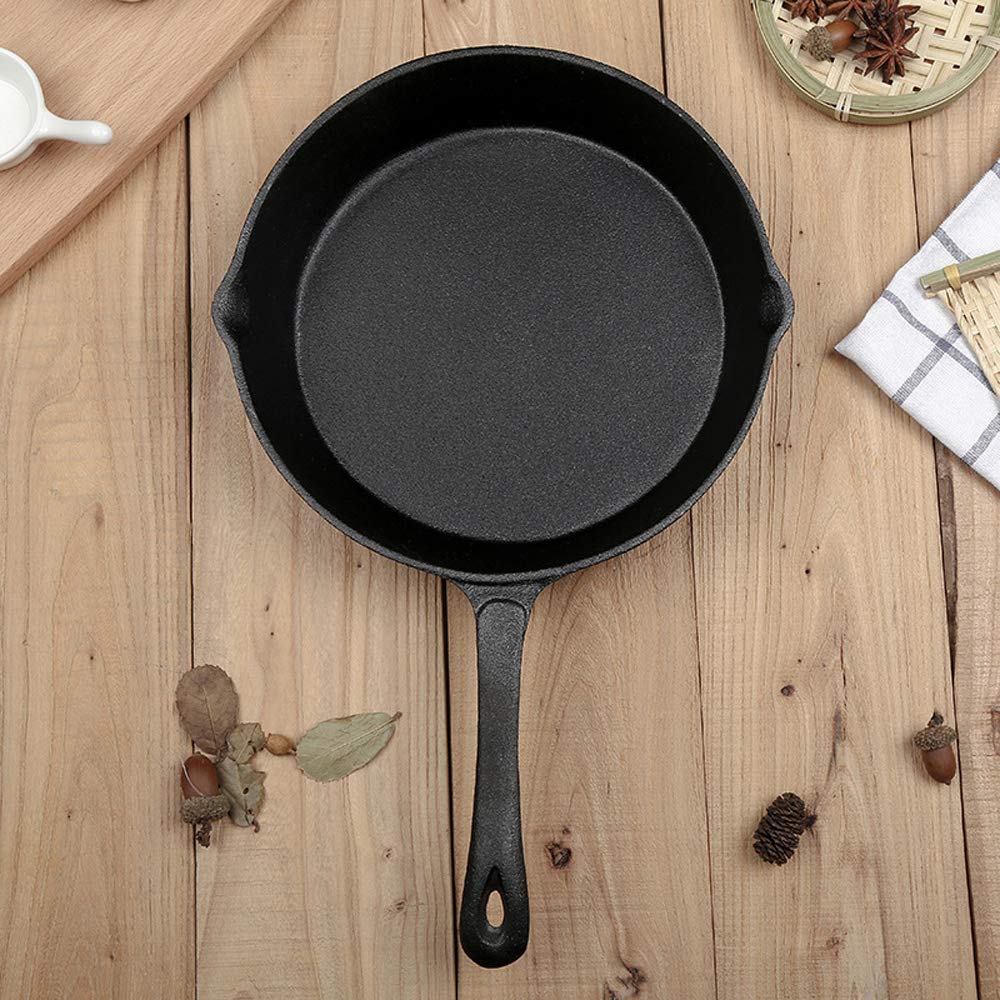 Cast Iron Skillet 24cm Jinswhdre Cast Iron Skillet, 2026 Upgraded ...