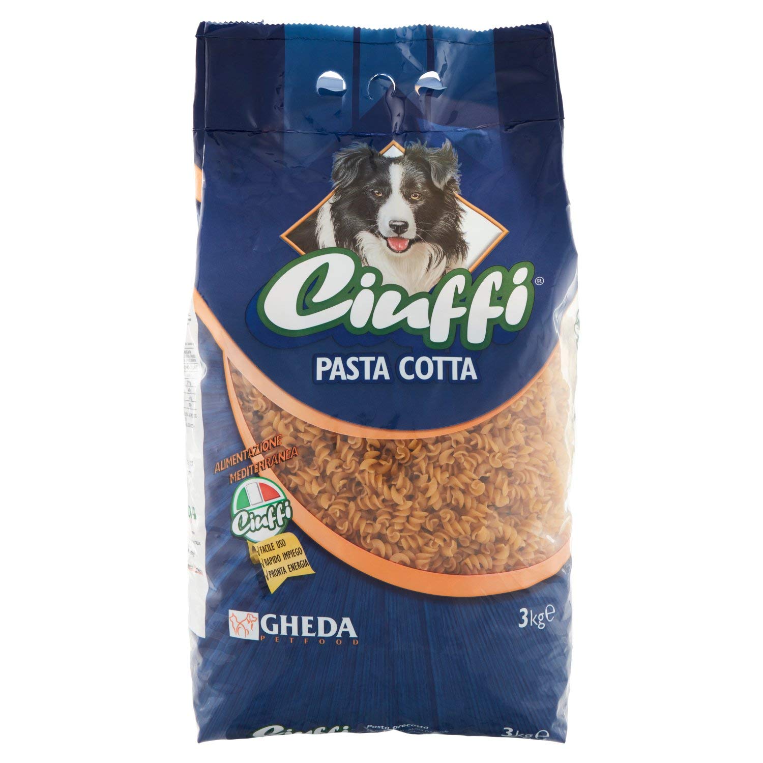 Gheda Pet Food Ciuffi Precotta kg. 3 : Amazon.it: Prodotti per animali ...
