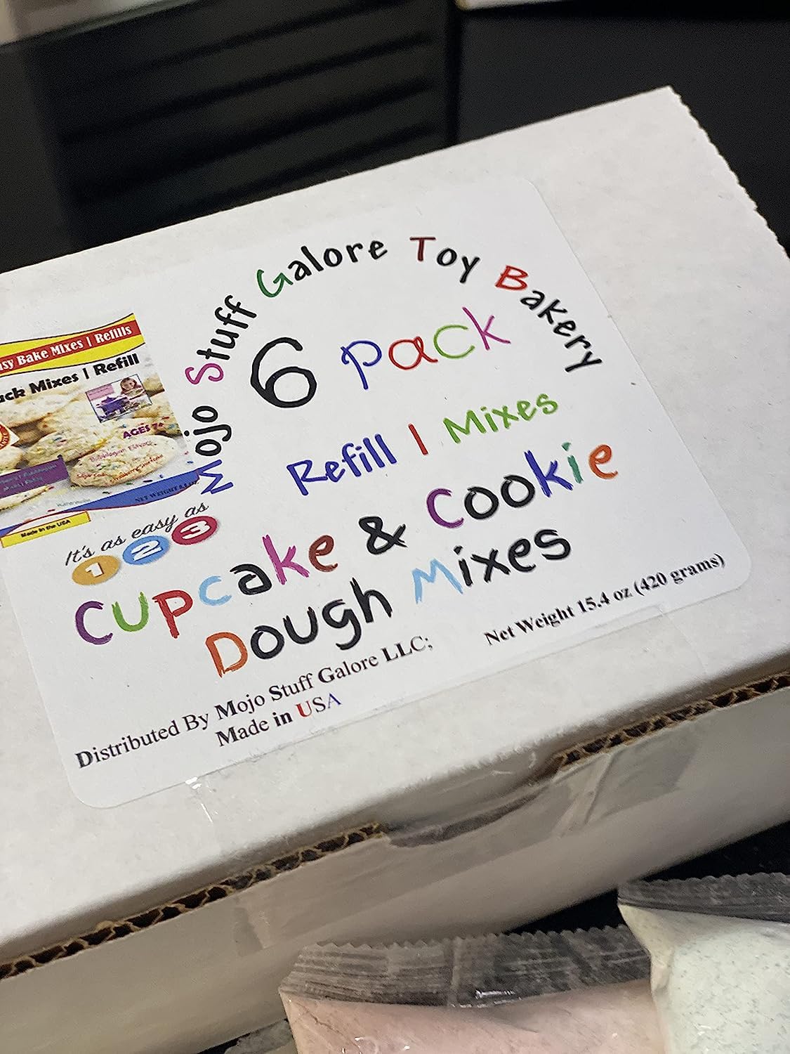 Amazon.com : Mojo Stuff Galore Mojo's Easy to Bake Oven Mixes Children ...