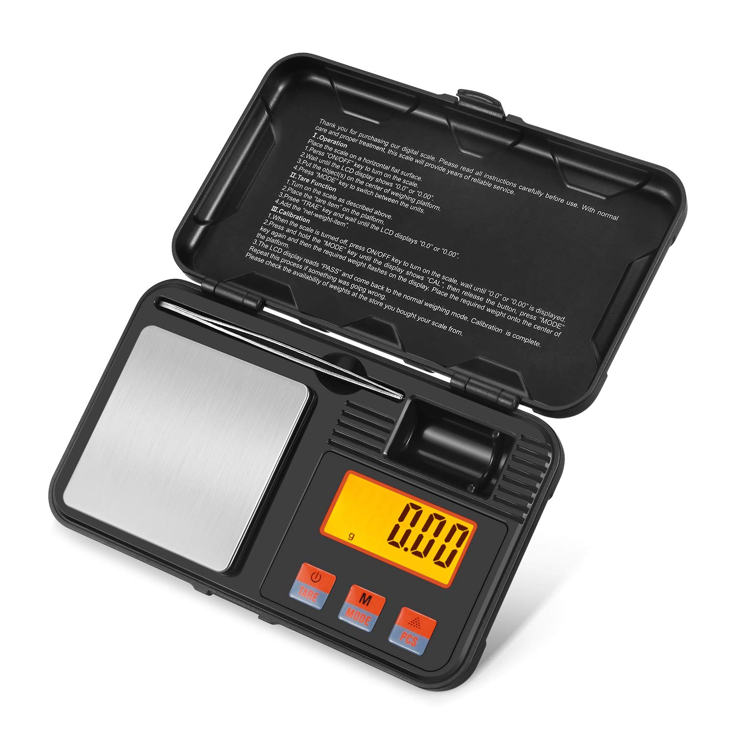 Amazon.com: Flexzion Pocket Scales Digital Weight Grams 50g / 0.01g ...