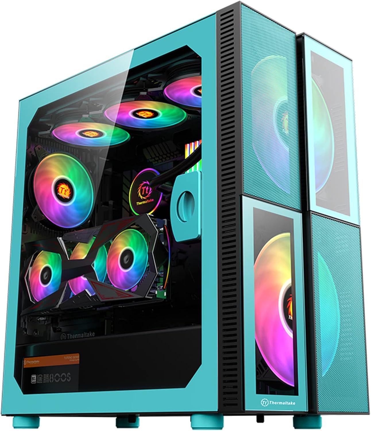 Amazon.com: E-ATX PC Game Box，Case Water-Cooled Computer Host (EATX ...