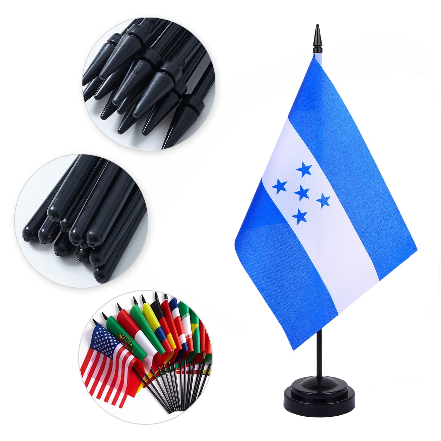 Snapklik.com : ZXvZYT Honduras Flag Banner Honduras Desk Flag Set Small ...
