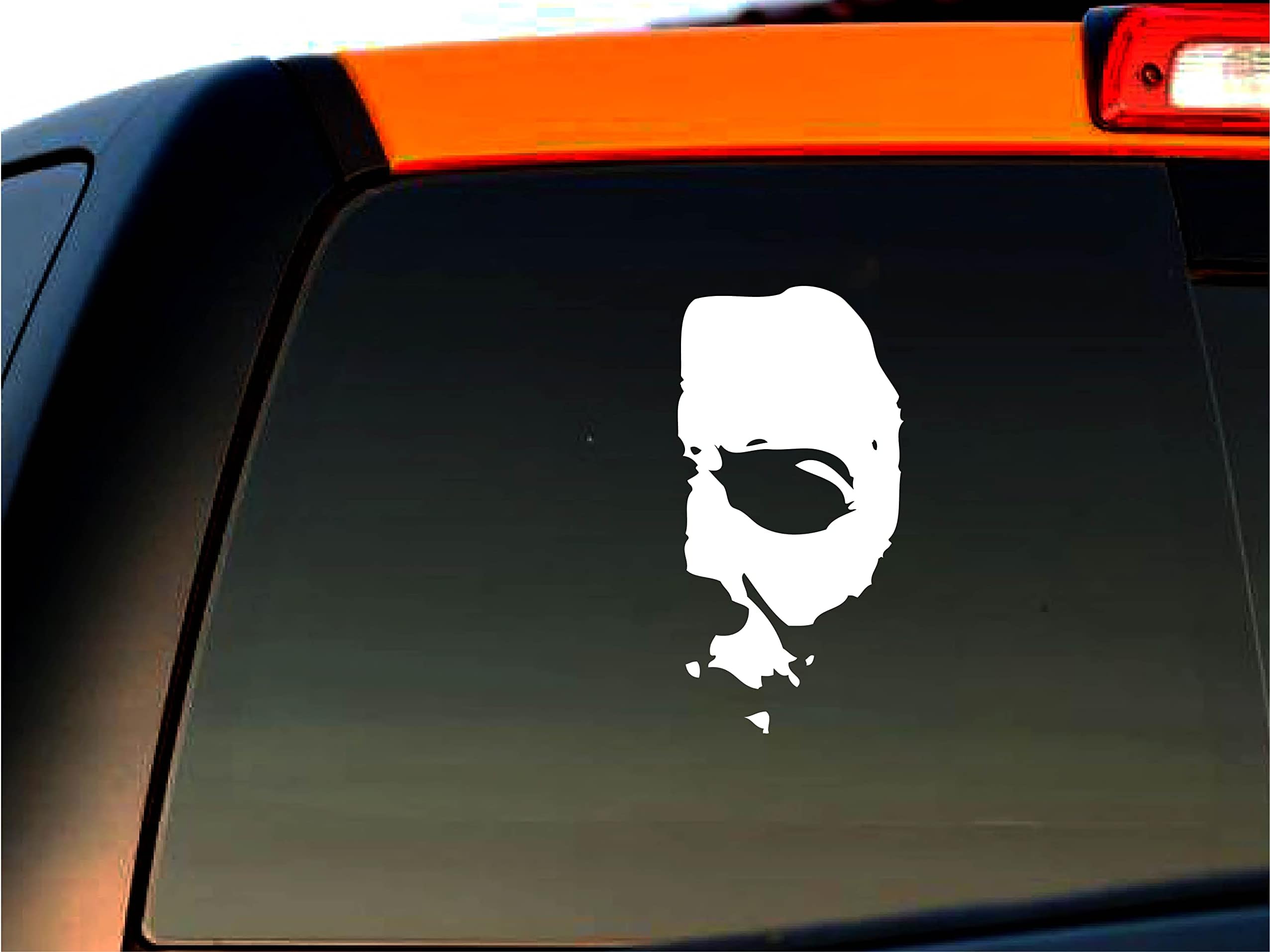 Amazon.com - MAZ DISTRIBUTIONS – Michael Myers Creepy Half Face Sticker ...