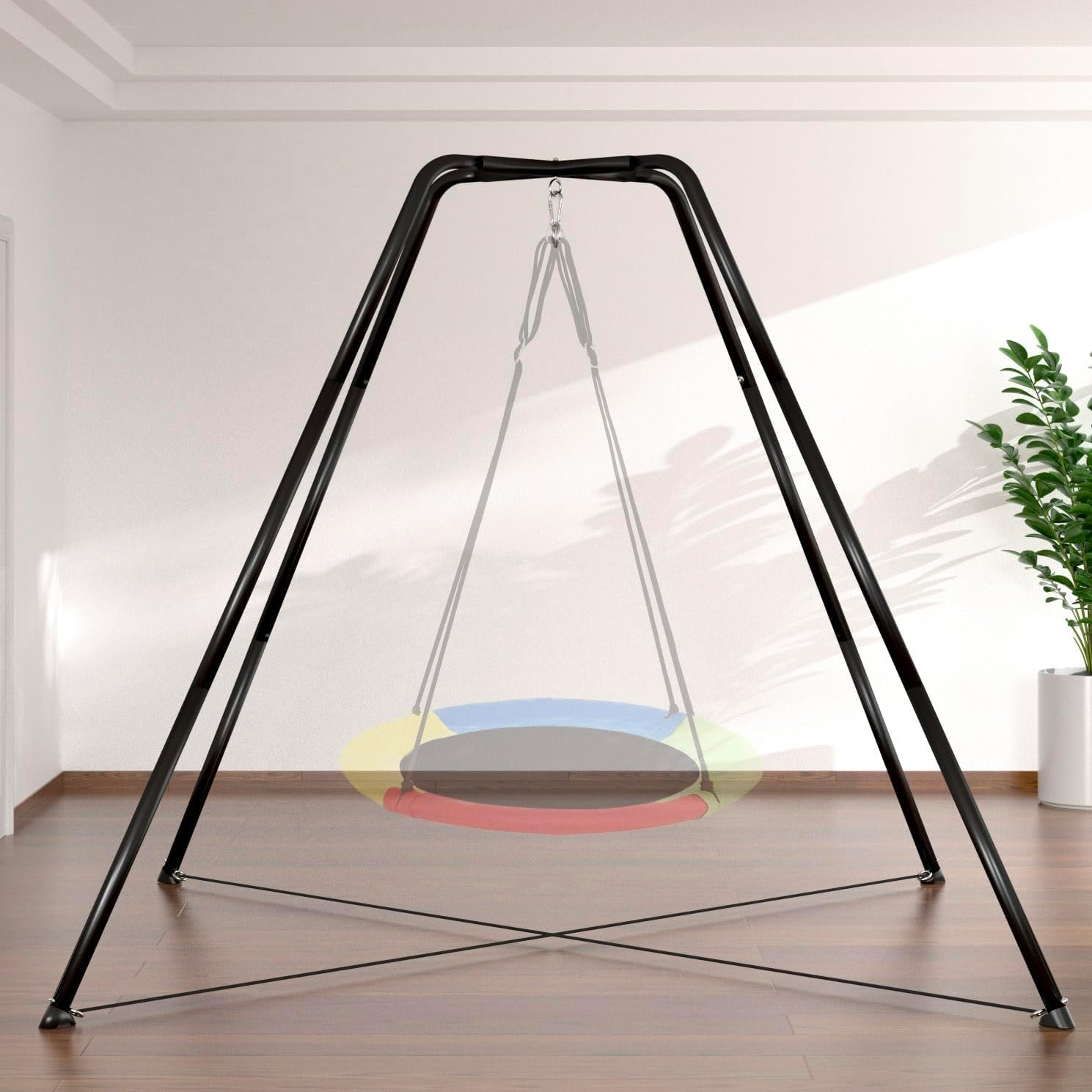 Amazon.com: HOTJUMP Swing Stand for Kids, 330LBS Heavy Duty Metal ...