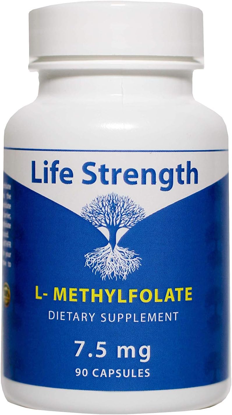 Amazon.com: LifeStrength L-Methylfolate 7.5 MG, Optimized & Highly ...