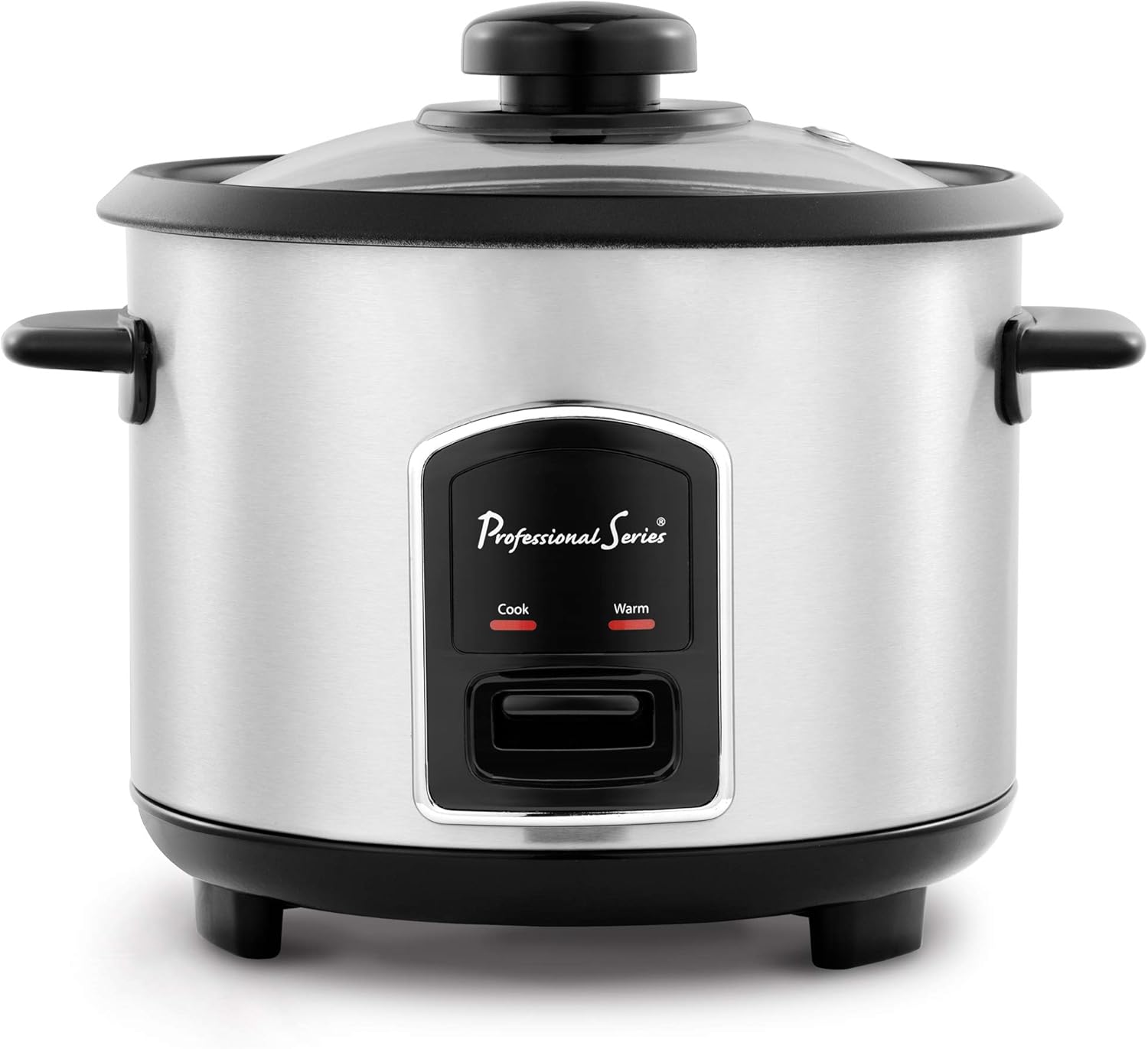 Amazon.com: Professional Series 6-Cup Rice Cooker with Glass Lid ...
