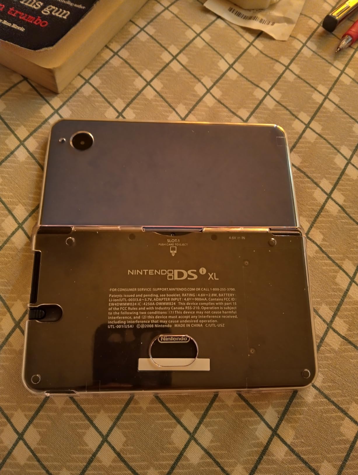 Amazon.com: Plastic Clear Crystal Protective Hard Shell Skin Case Cover ...