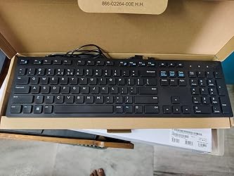 Amazon.in: Buy Dell KB216-Black Multimedia Wired Keyboard with USB ...