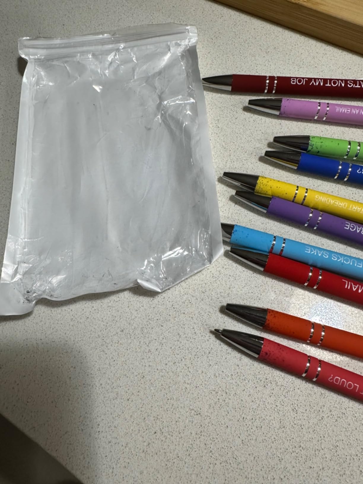 10PCS Funny Seven Days of The Week Mood Pen Describing Mentality, Funny ...