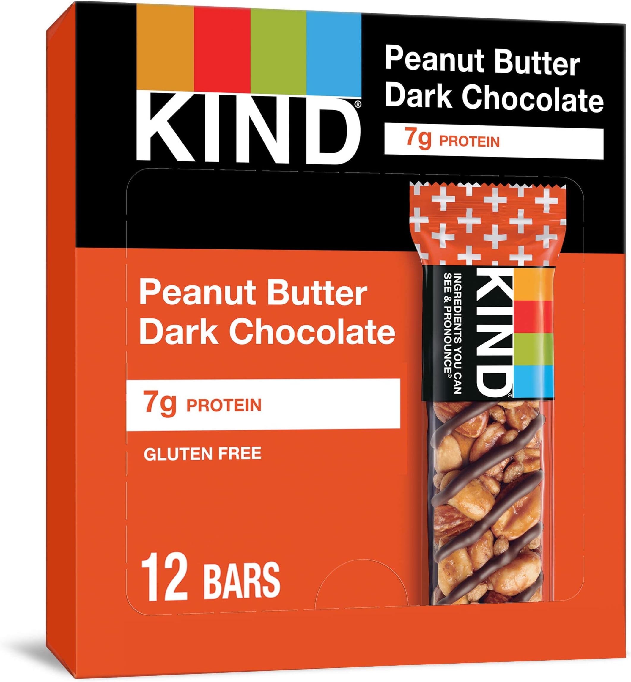 Amazon.com: KIND Bars, Dark Chocolate Cherry Cashew, Healthy Snacks ...