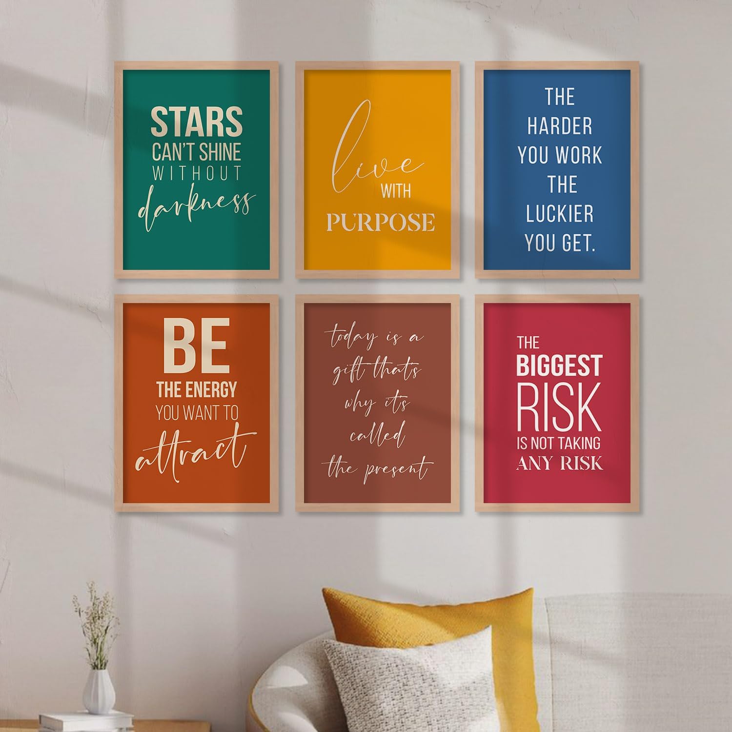 kotart - Quotes Frames for Wall Decor - Motivational Photo Frame for ...