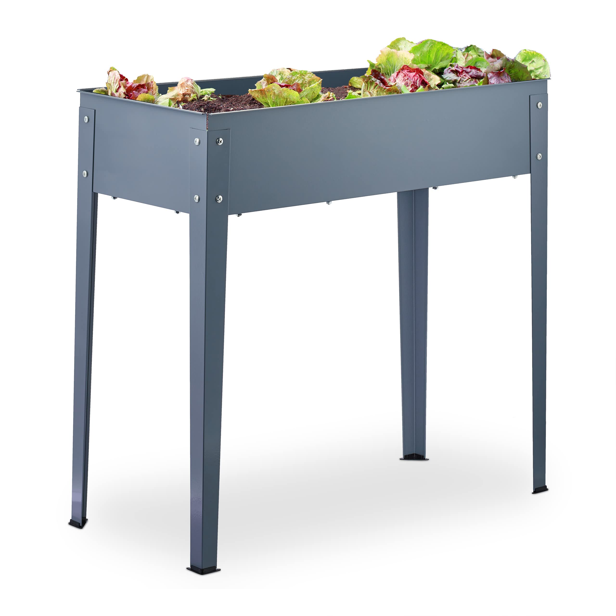 Long Narrow Elevated Planter Boxes Small Medium Large Planter Box