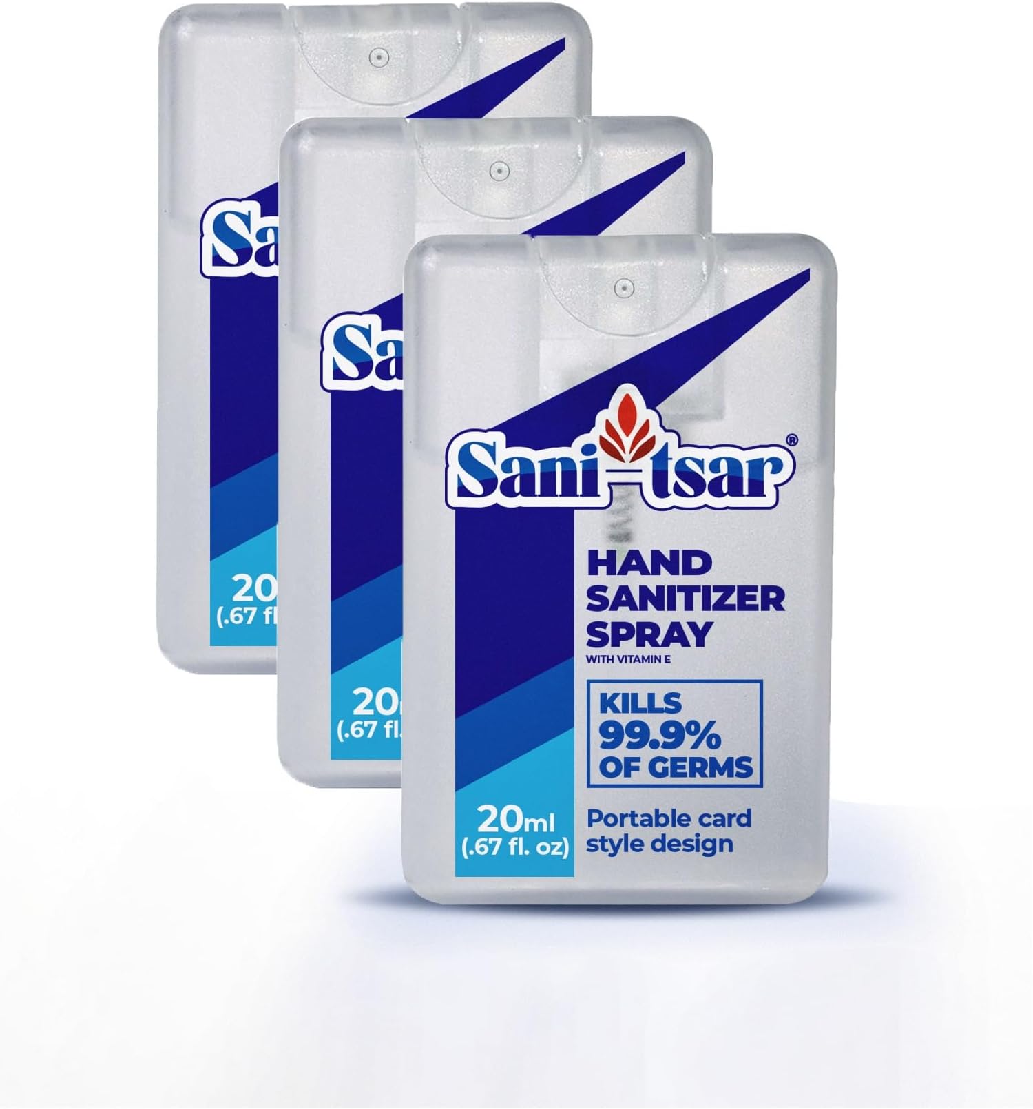 Amazon.com : Sani-Tsar Hand Sanitizer Spray (20ml Pocket Style), 3-Pack ...