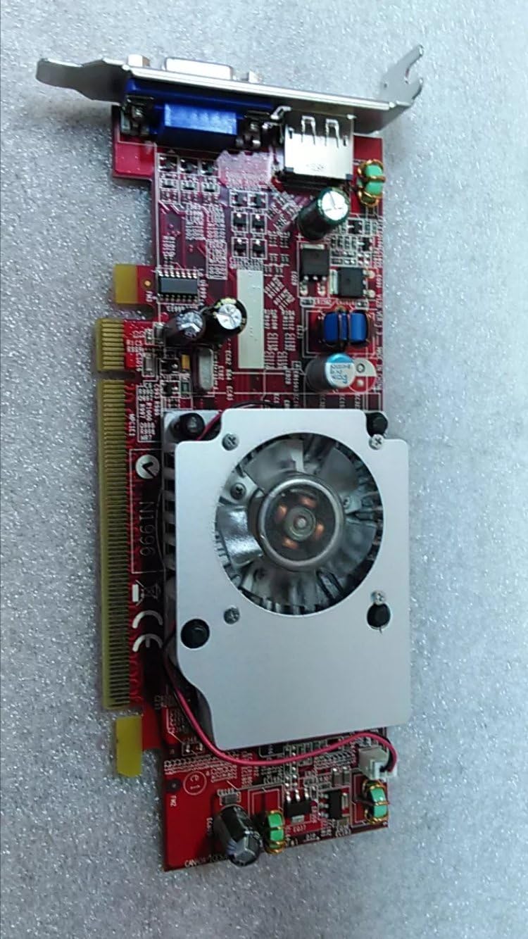 Amazon.com: LOW PROFILE ATI Radeon HD3470 3470 256MB DisplayPort VGA ...