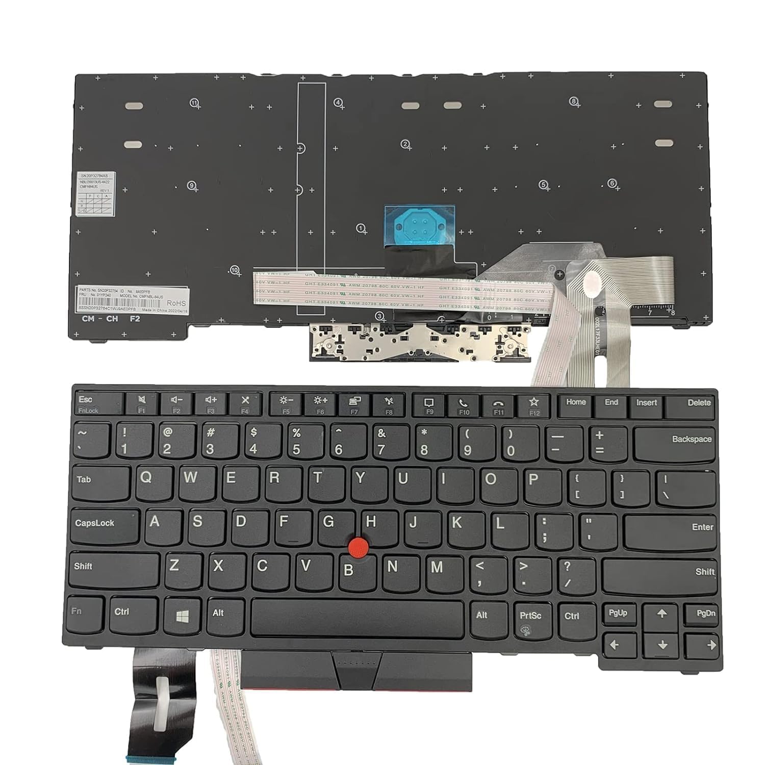 ASICTRON Replacement Keyboard for Lenovo IBM ThinkPad T14 Gen 1 GEN ...