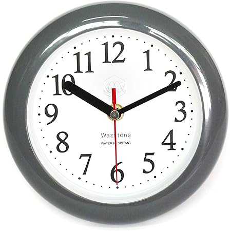 Amazon.com: 6 Inch Silent Wall Clocks Battery Operated, Non-Ticking ...
