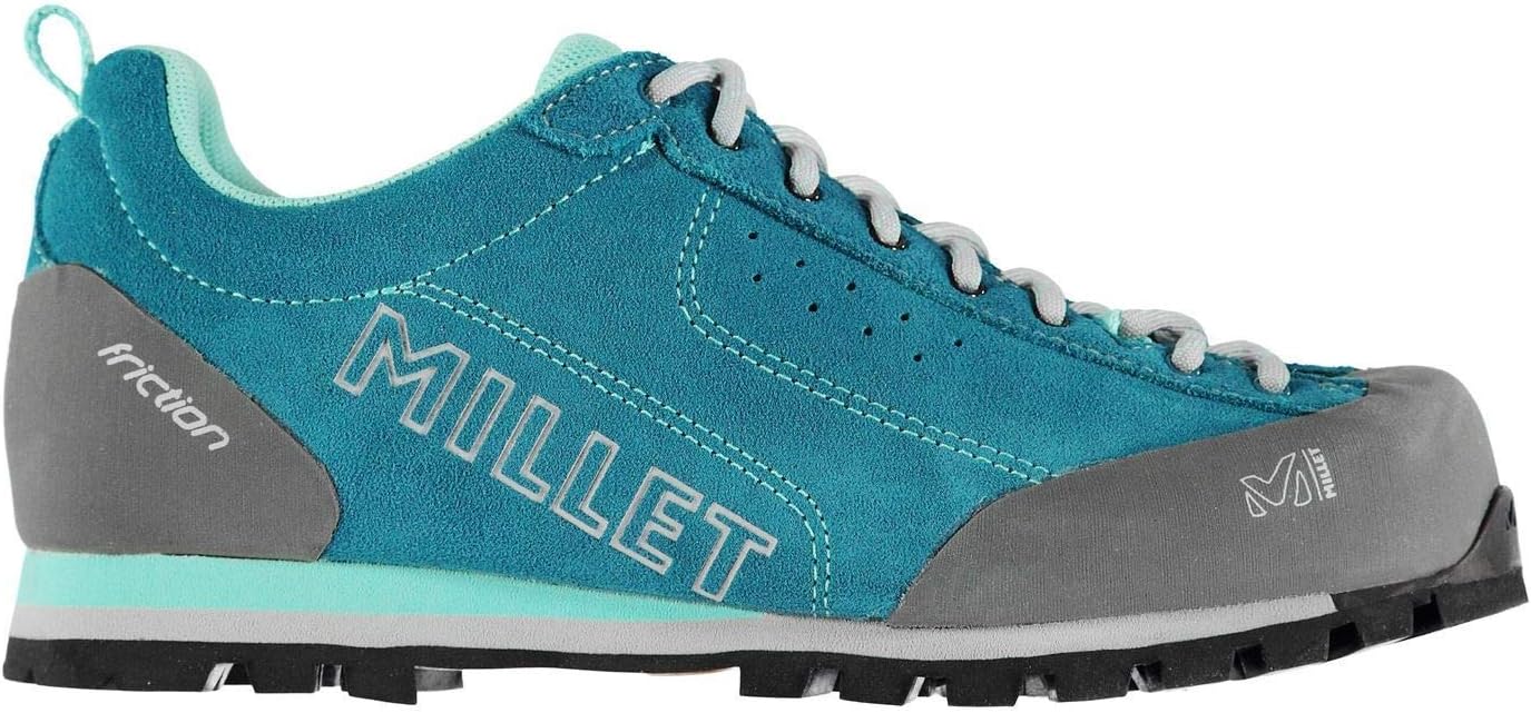 Amazon.com | Millet Friction Low Walking Shoes Womens Blue Hiking ...