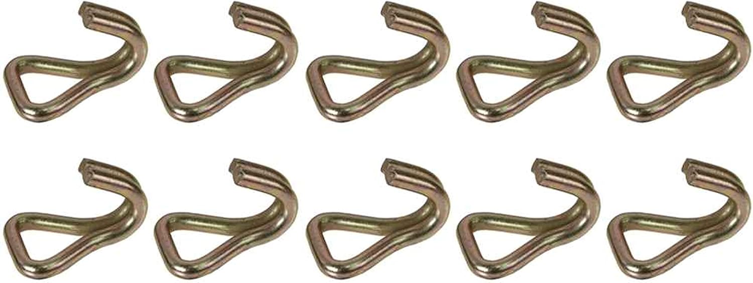 Amazon.com: US Cargo Control 1" Heavy Duty Wire Hook - 10 Pack ...