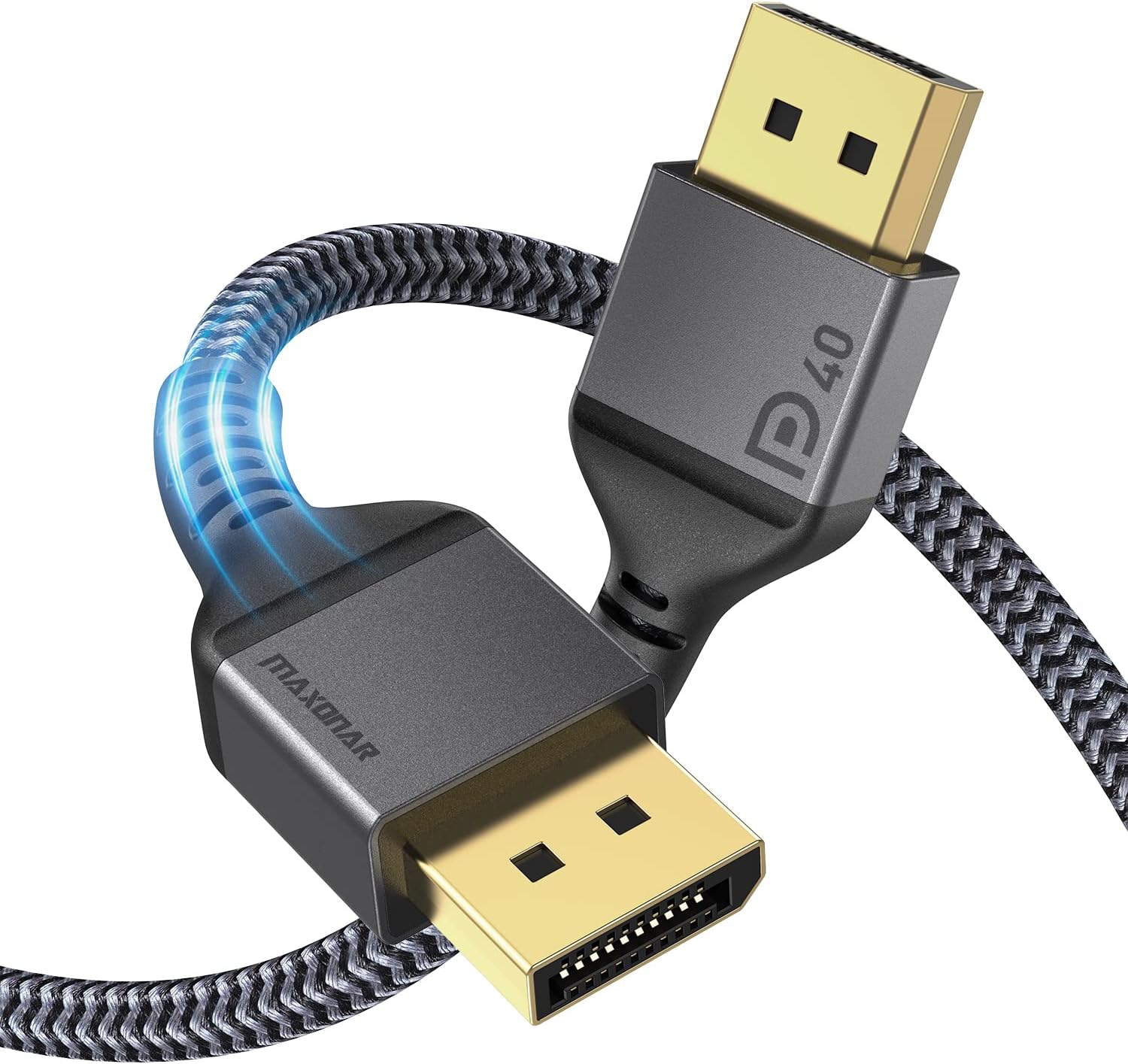 Maxonar VESA Certified DisplayPort 2.1 Cable, 16K DisplayPort Cable 2.0 ...