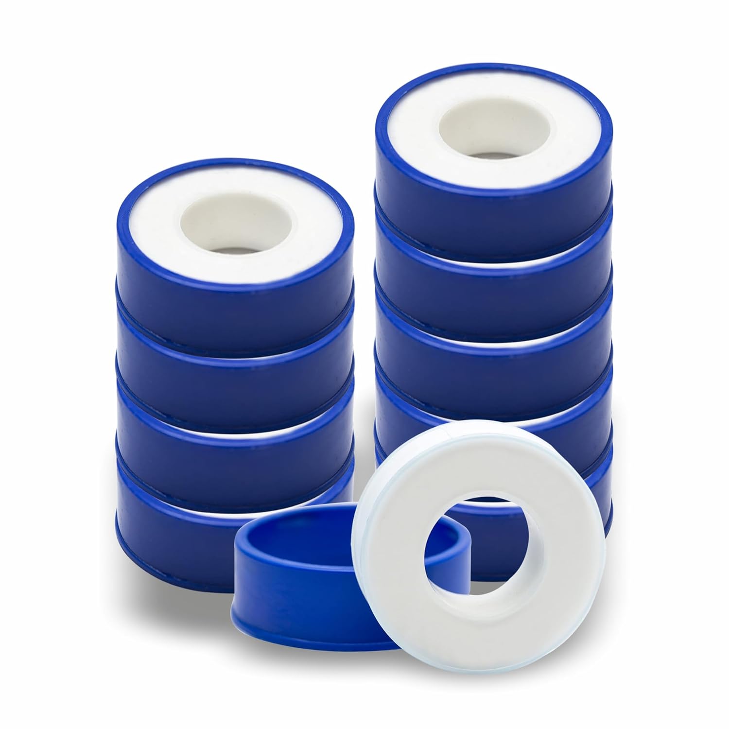 LIPKA Teflon Tape for Plumbing – Pack of 10 PTFE Thread Seal Tapes (1/2 ...