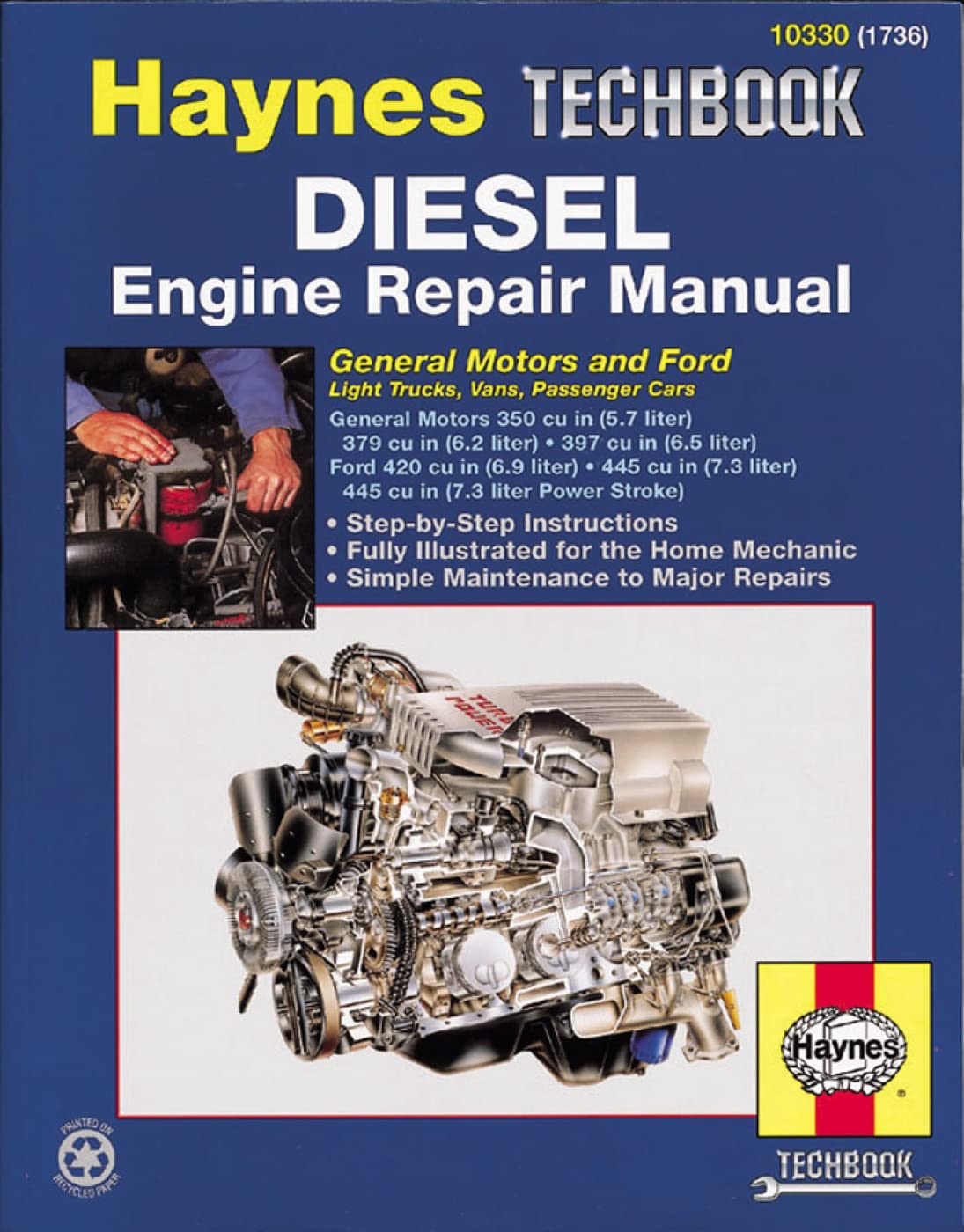 Ford & GM Diesel Engine Repair Haynes TECHBOOK: Haynes, John ...
