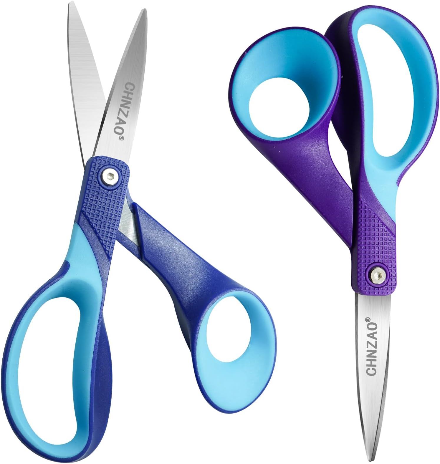 Amazon.com : CHNZAO Lefty Scissors for Kids,7 Inch Left Handed Scissors ...