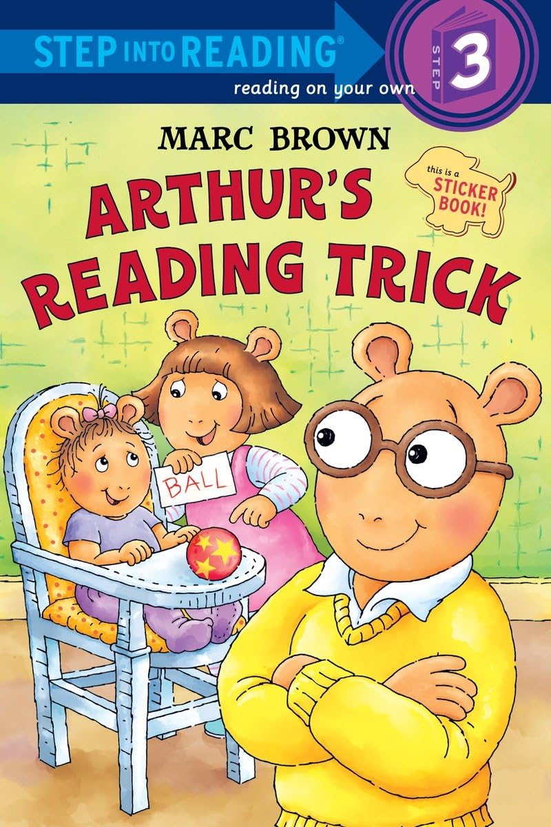 Amazon.com: Arthur's Reading Trick (Step into Reading): 9780375829772 ...
