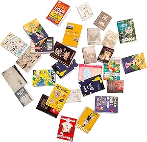 Amazon.com: 30 Pcs 1:12 Scale Miniature Magazines Mini Books Notebook ...