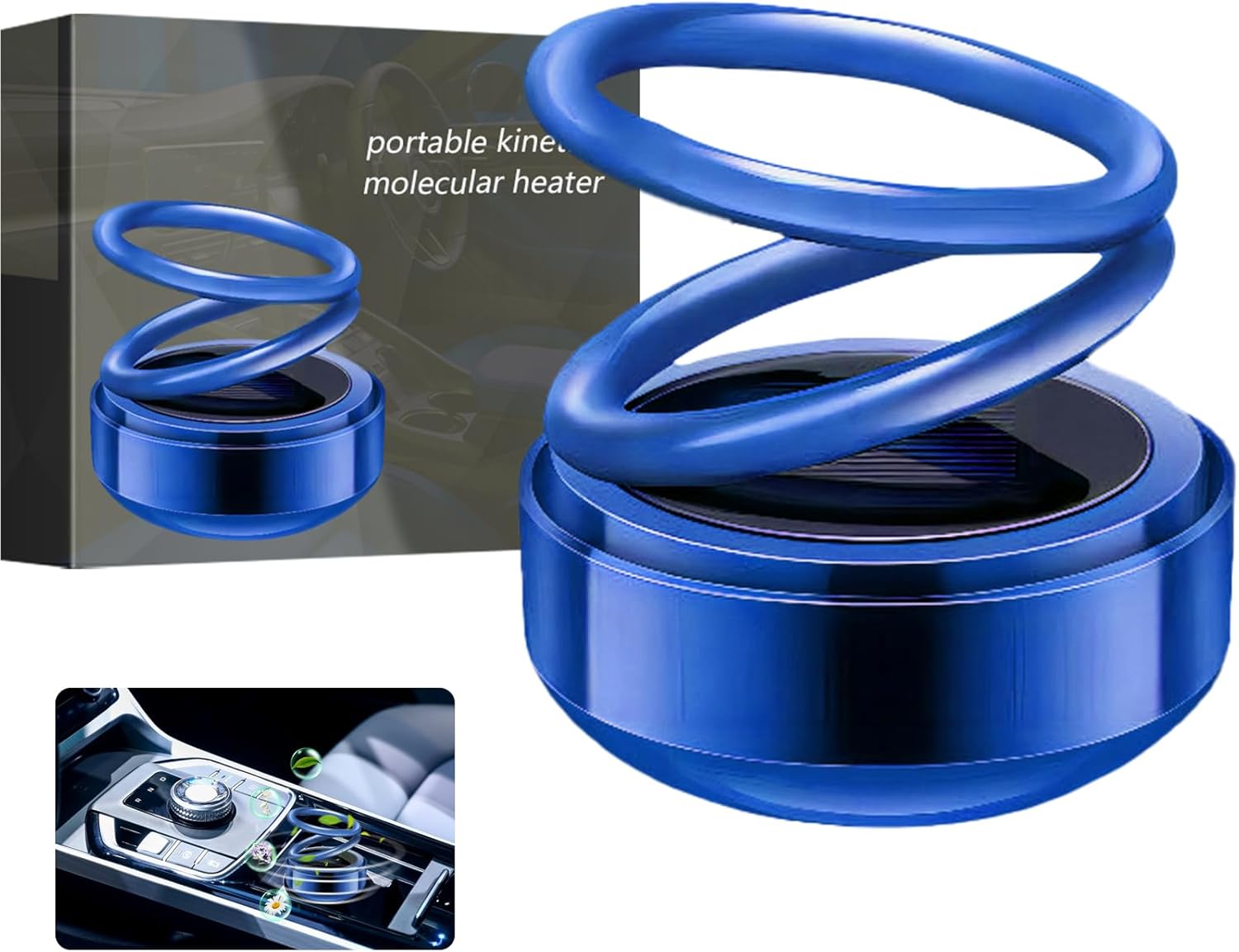 FEXPDL Mini Portable Kinetic Heater - Solar Powered, Efficient Kinetic ...