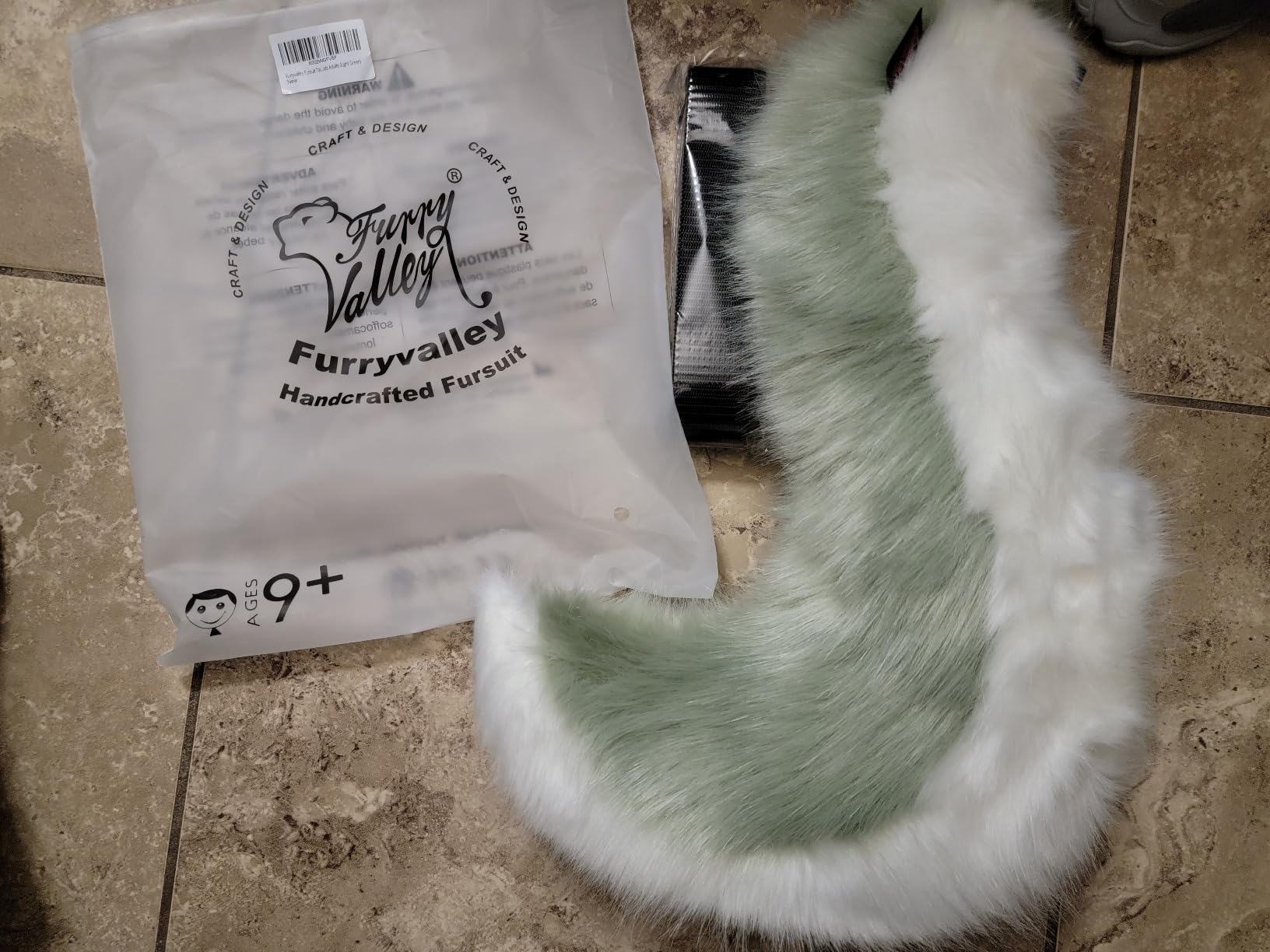 Amazon.com: Furryvalley Fursuit Tail Furry Tail for Cosplay Party ...