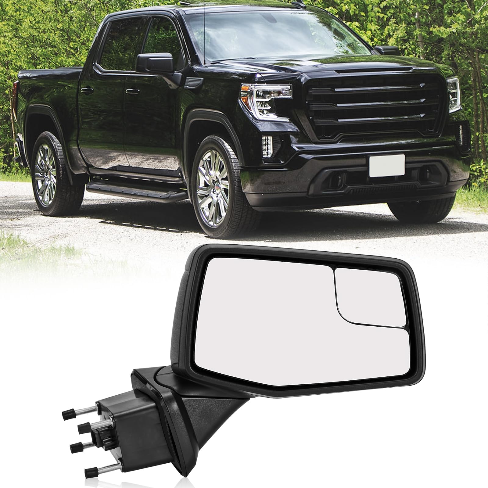 Amazon.com: Blogole Right Passenger Side Mirror with Adjustment Blind ...