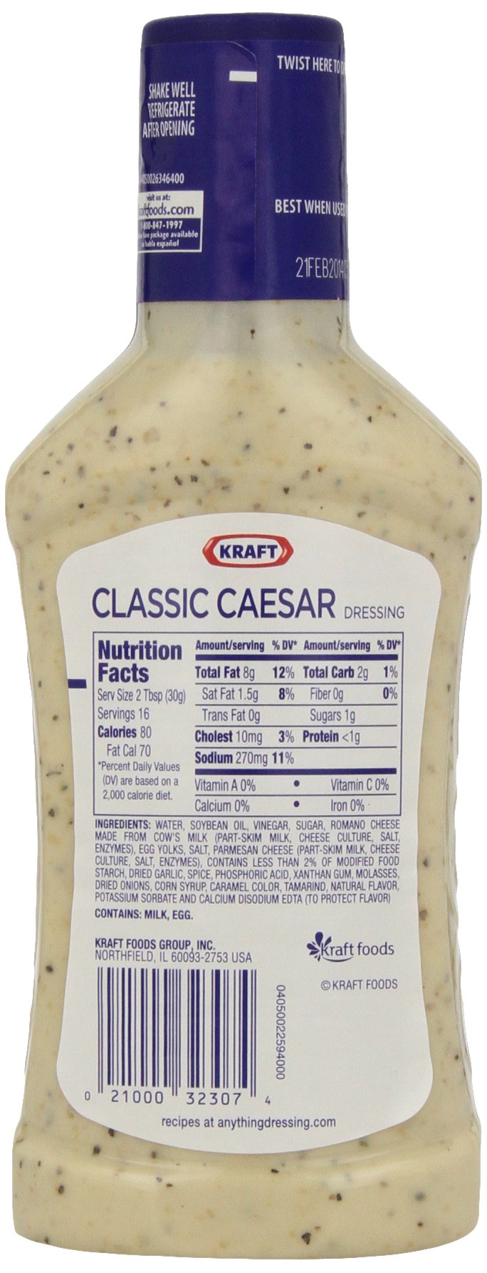 Caesar Salad Dressing Bottle