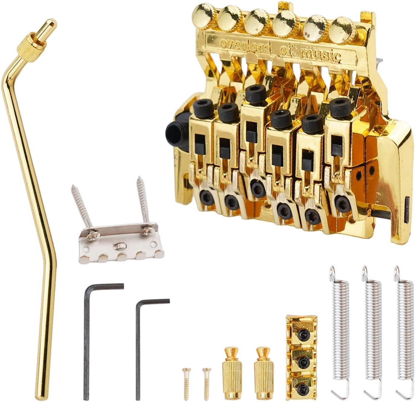 Amazon.com: Electric Guitar Double Locking Tremolo Bridge System, Zinc ...